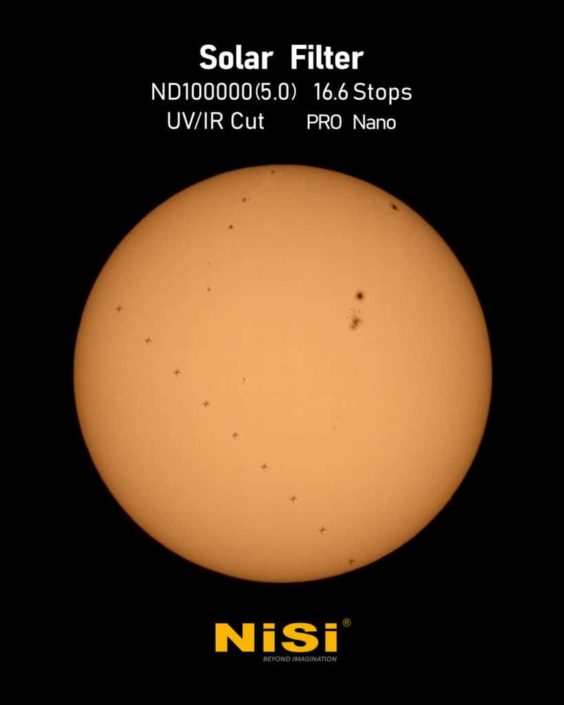 NiSi Filtro Solar UV/IR ND100000 16.6 paradas - NiSi Iberia